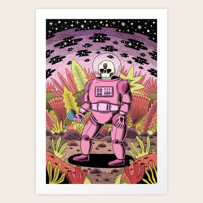 spaceman artwork