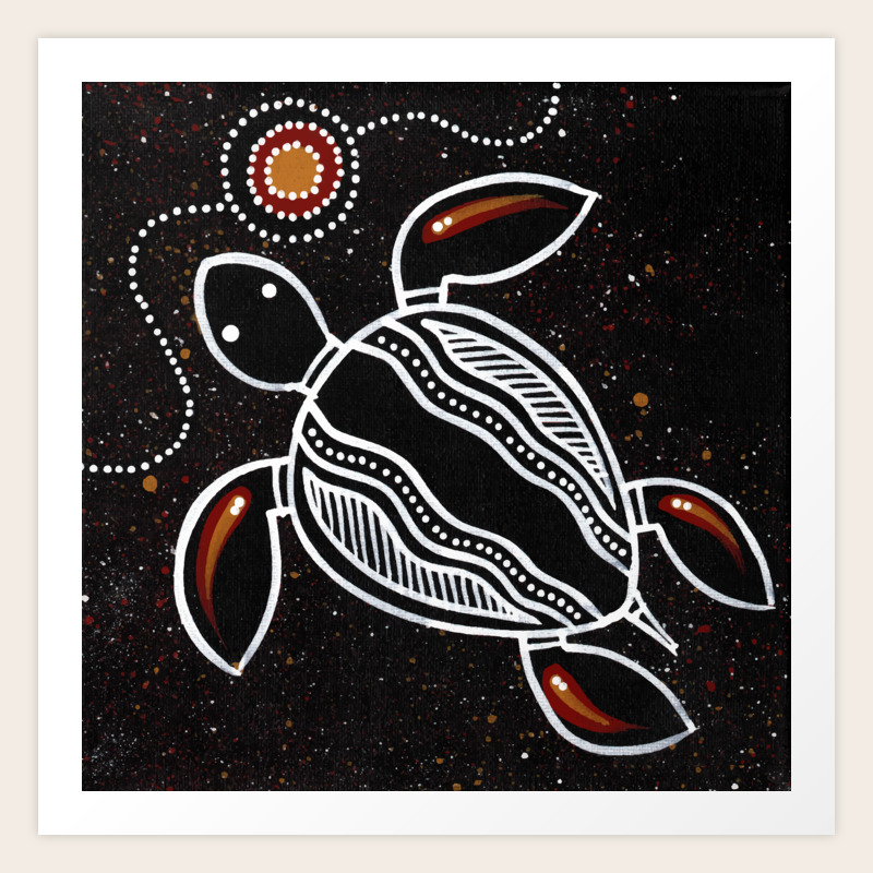 Aboriginal Paintings Of Turtles