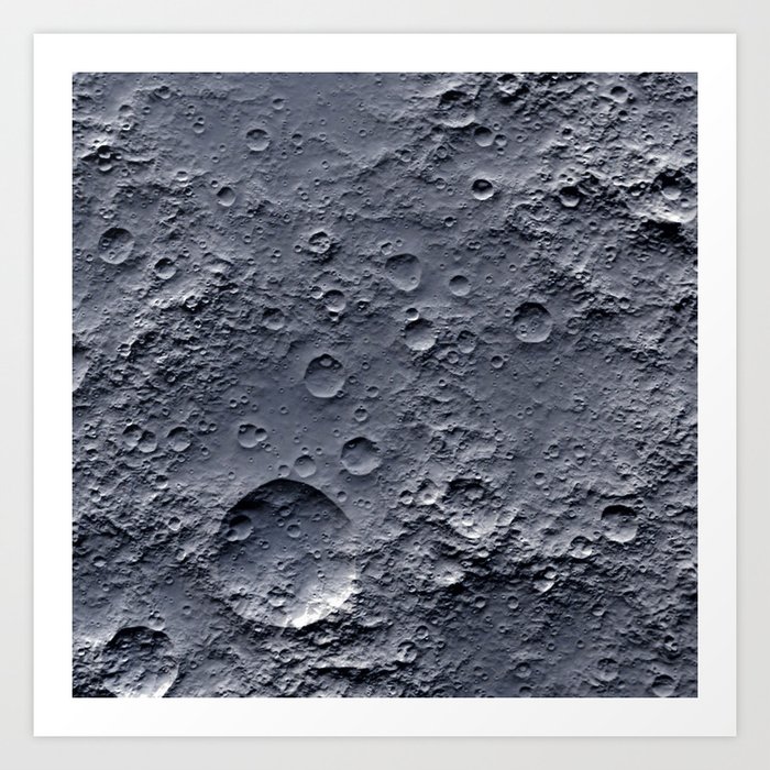 moon surface texture