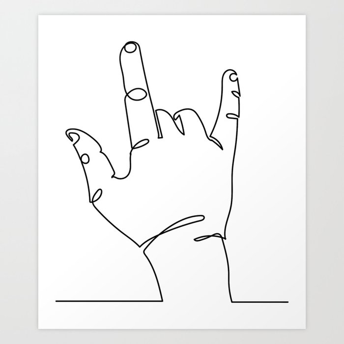 Drawing Hand Prints Gallery