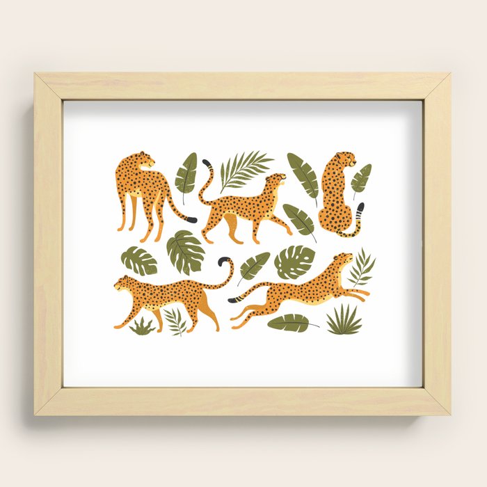 Leopard pattern Art Print by Angelina Bambina | Society6