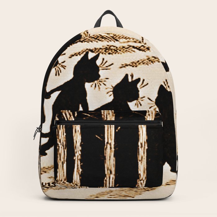 Louis Wain Black Cats & A Full Moon Backpack by Digital Effects | Society6