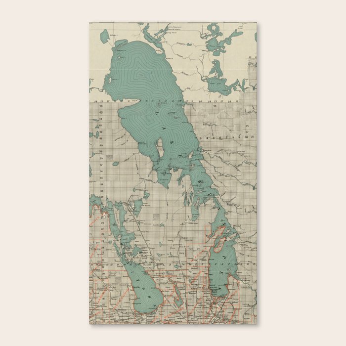 Lake Winnipeg Map Canada