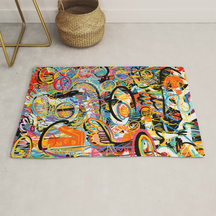 street pattern rug