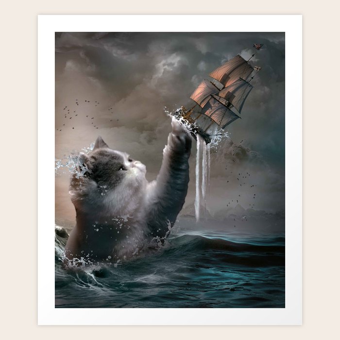 Release The Kraken Kitten