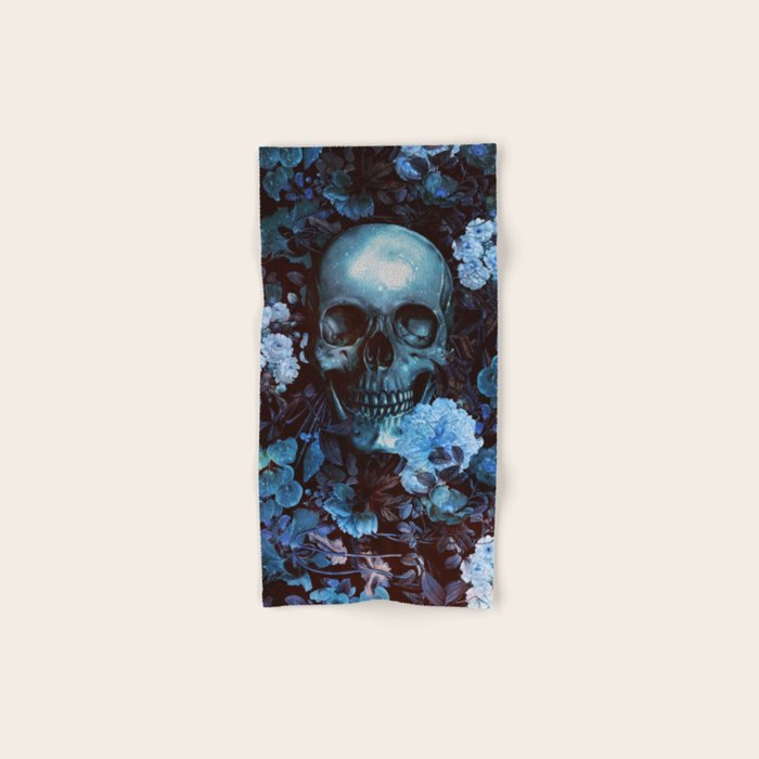 skull bath sheet