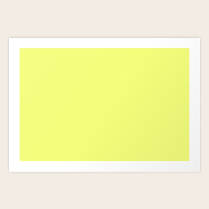 Solid Pastel Yellow Background