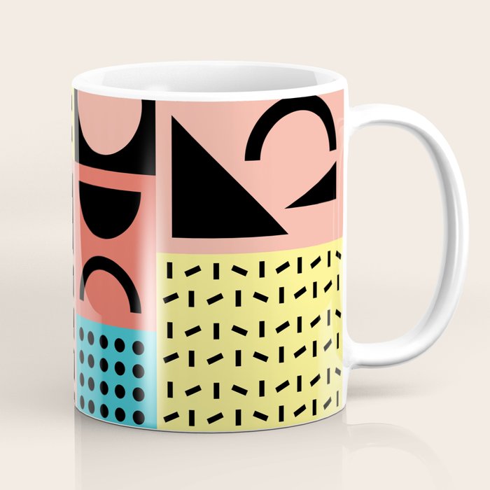 80s pattern cup