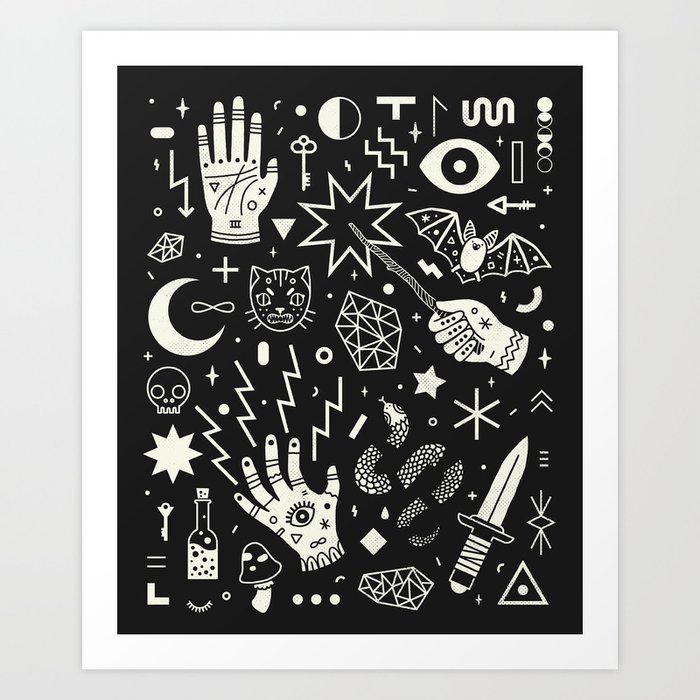 witch print