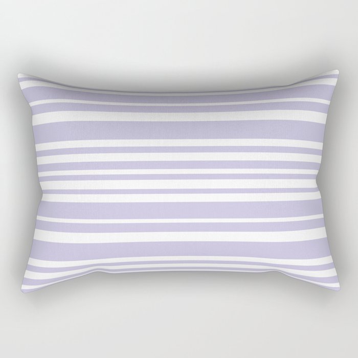 lavender rectangle cushion
