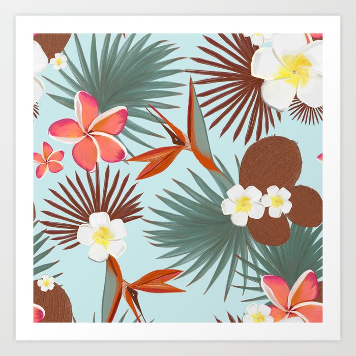 Hawaiian Wallpaper Pattern