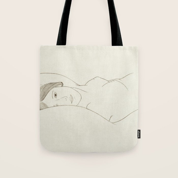 Naked Woman Posing Sexually Vintage Nude Illustration Reclining Nude