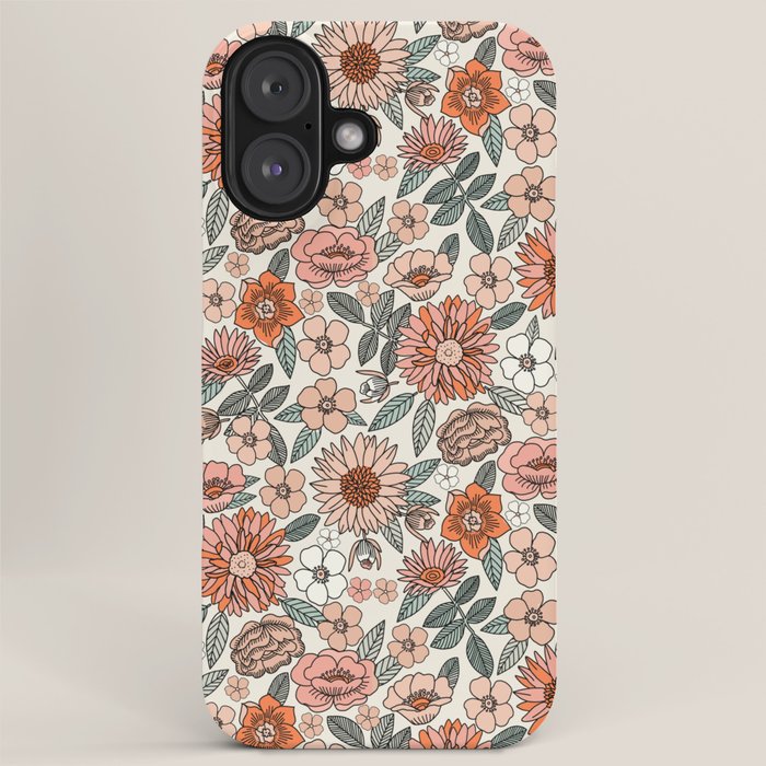 boho spring iphone case