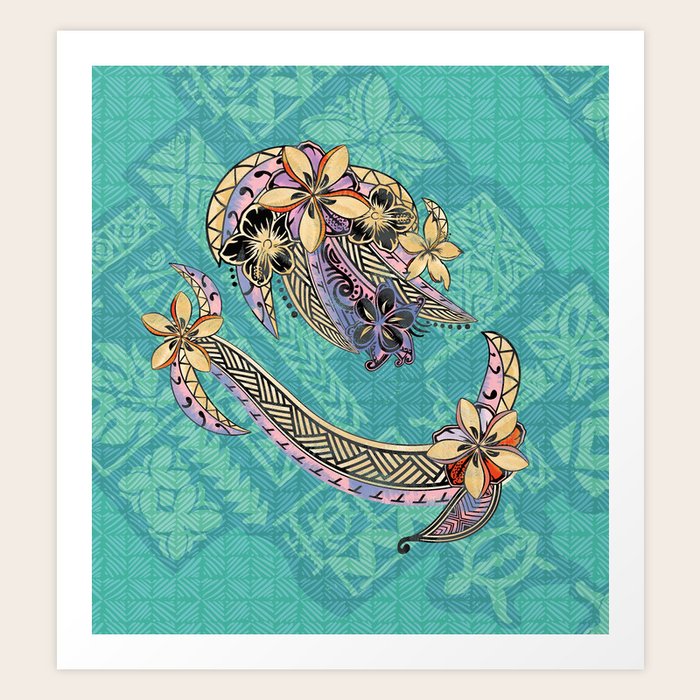 Samoan Flower Designs
