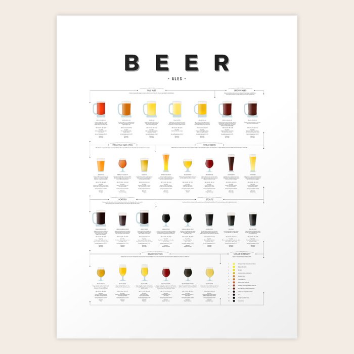 Infographic Art Beer