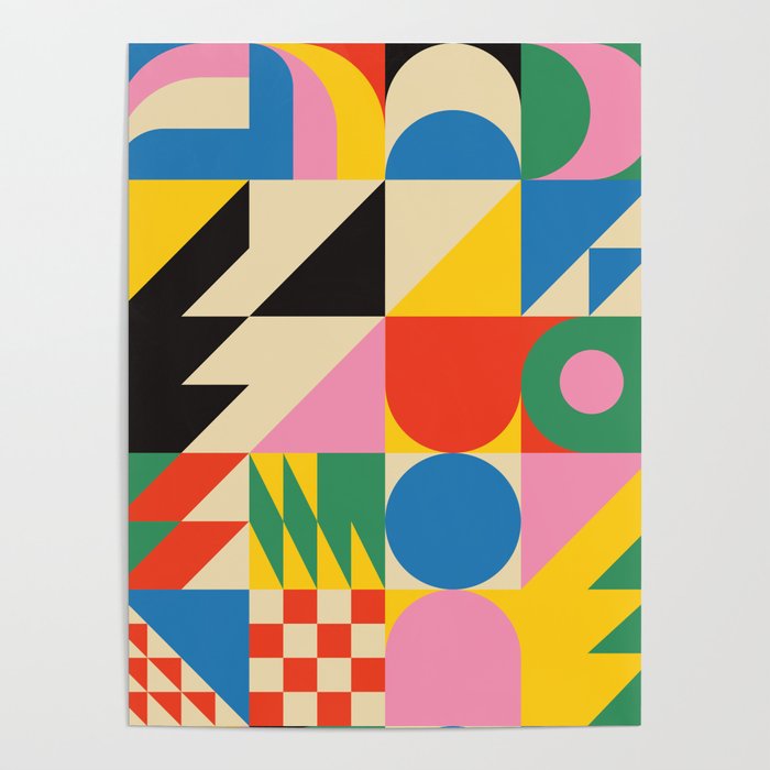 geometric poster