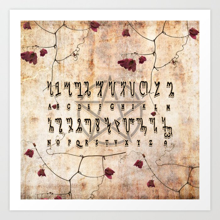 Bayonetta Demonic Alphabet