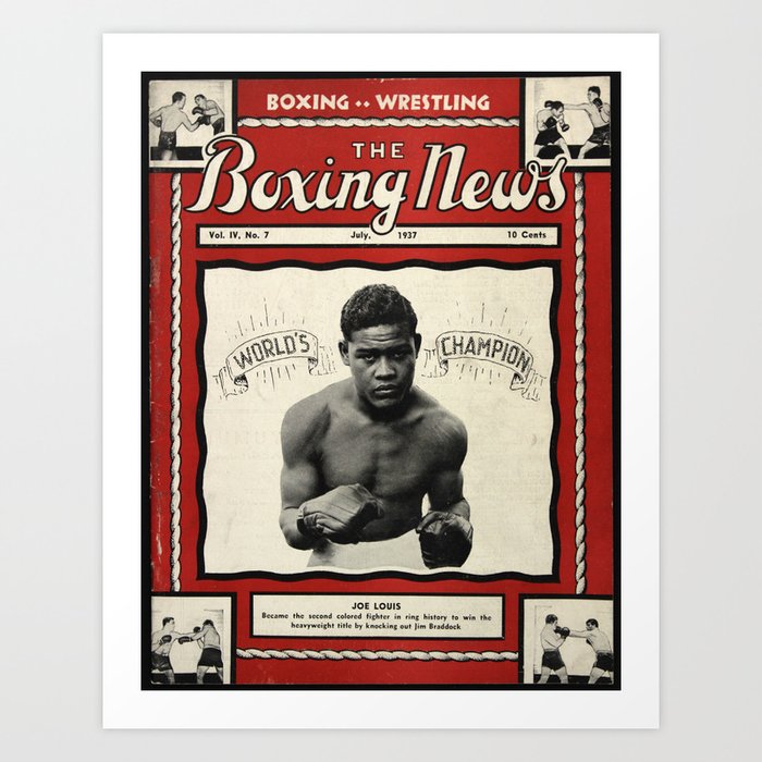 Vintage Boxing Art