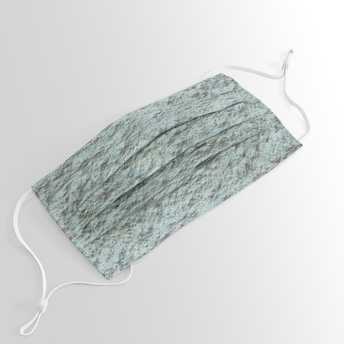Pastel blue concrete wall Face Mask by StefyBill | Society6