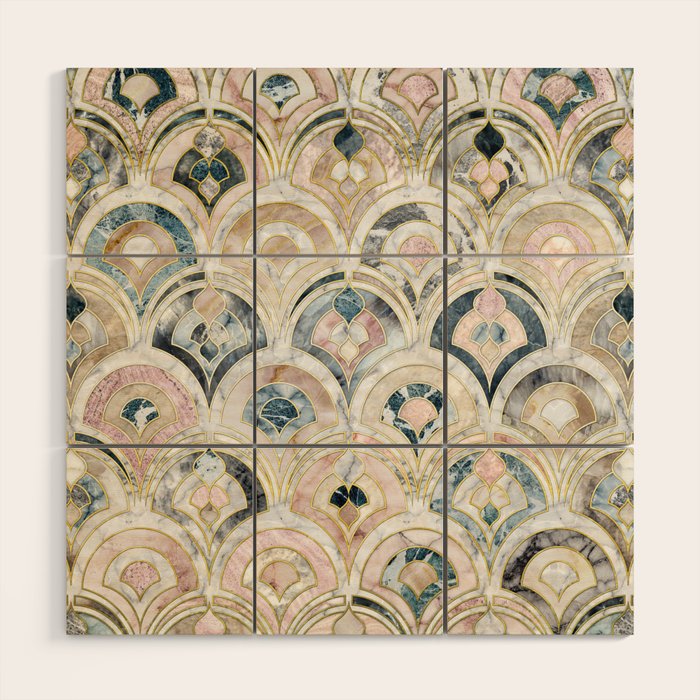 pastel pattern tiles