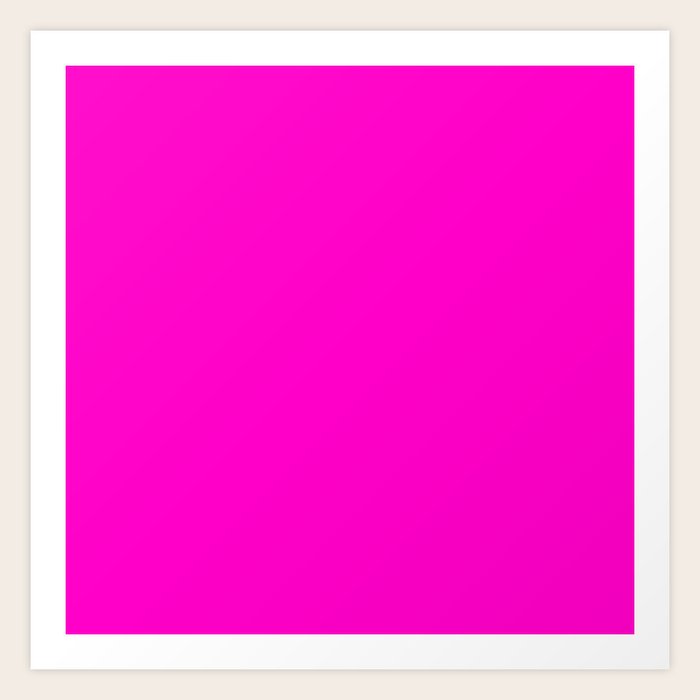 Solid Hot Pink Background