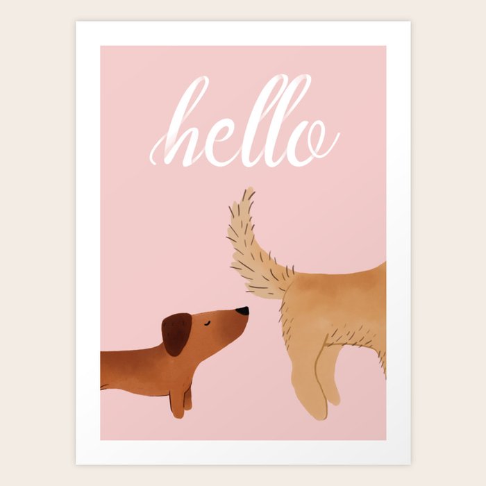 Hello This Is Dog Original