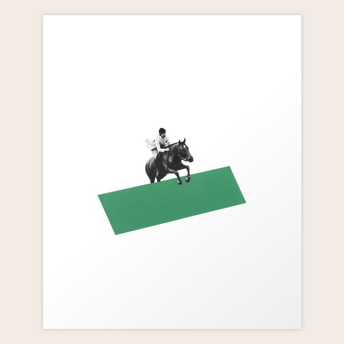 Jump Art Print by Richard Vergez | Society6