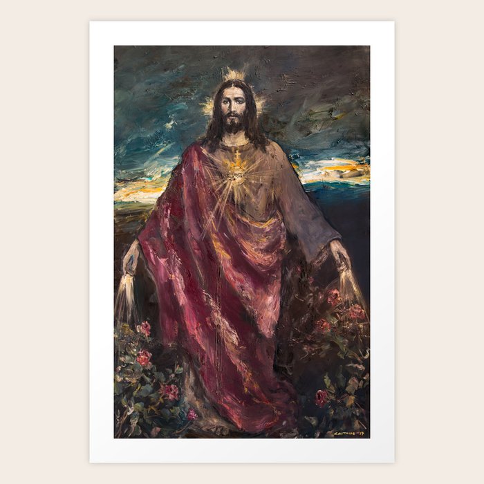 THE LIGHT OF THE WORLD - NEW EDITION Art Print by CASTRILLO | Society6