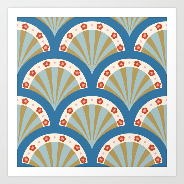 chinese fan patterns