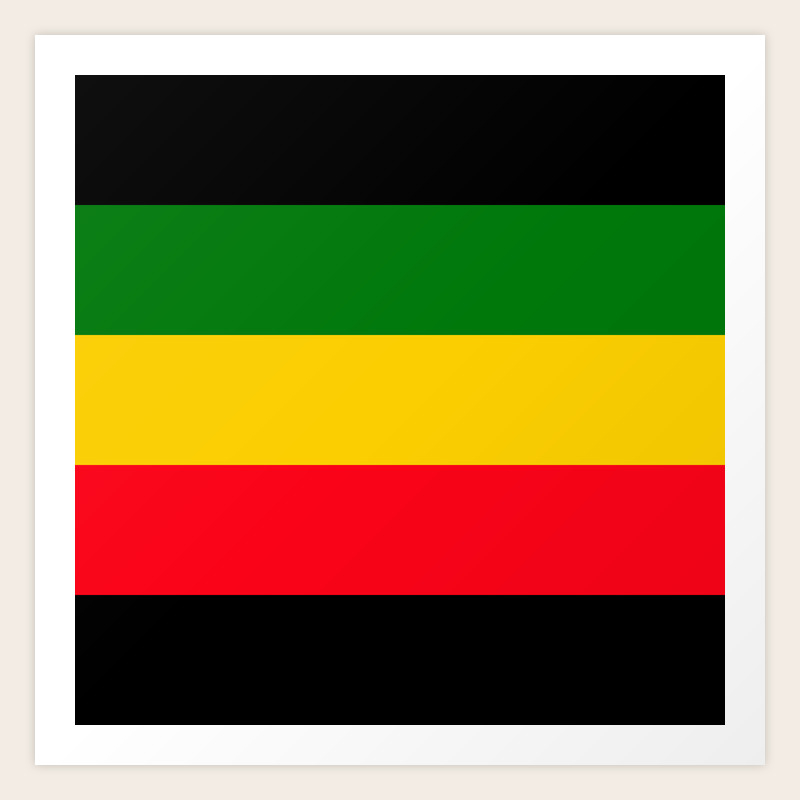 Rastafarian Colors Order