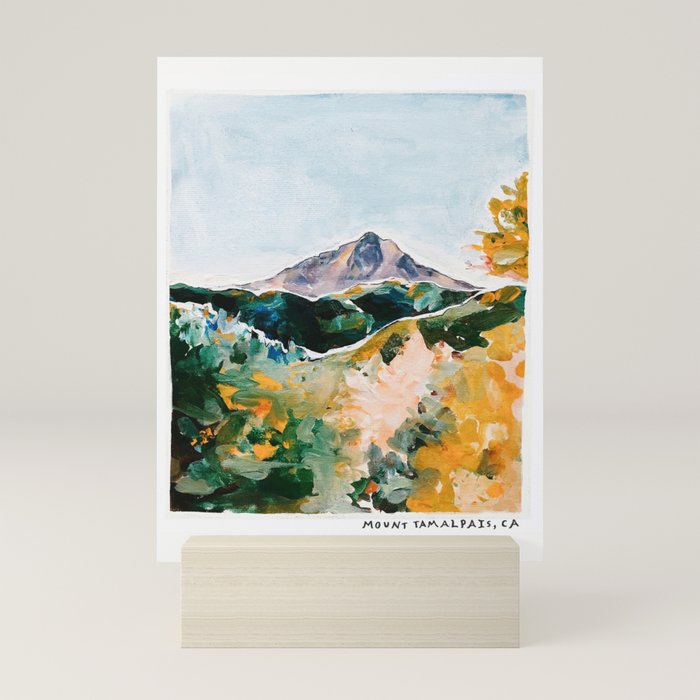 Mount Tam Marin County California Mini Art Print by Jensen Neff | Society6
