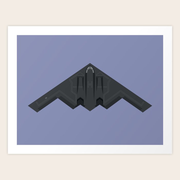 Stealth Bomber Drawing