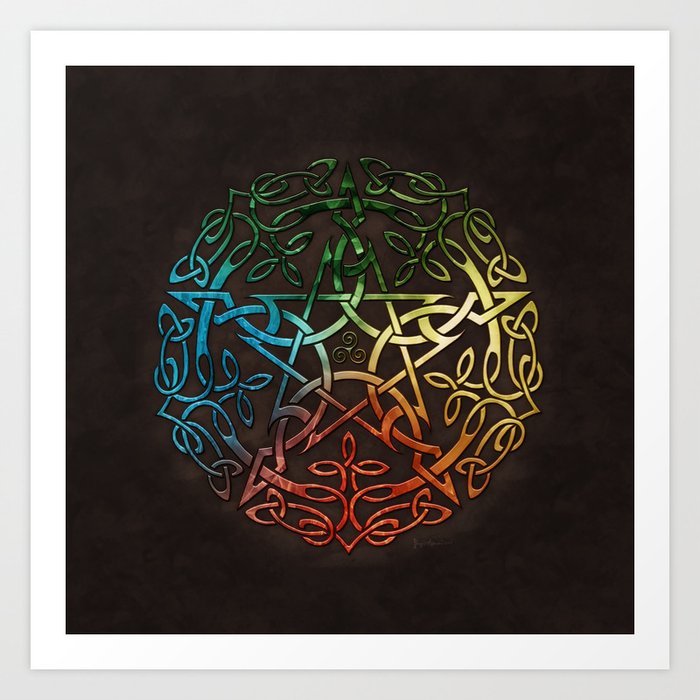 Celtic Pentacle Wallpaper