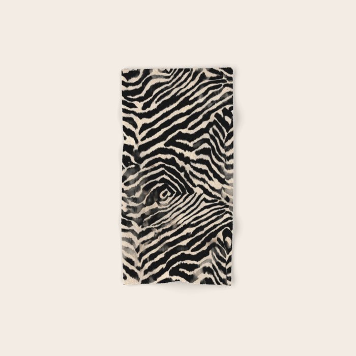 zebra pattern towels