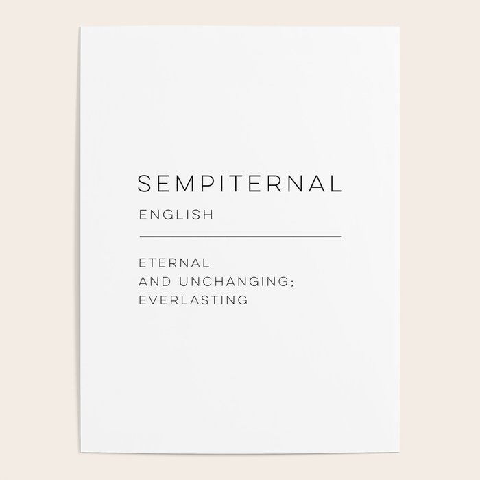 sempiternal poster