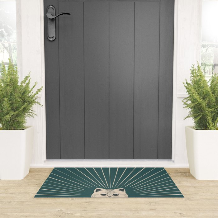 contemporary front door mats