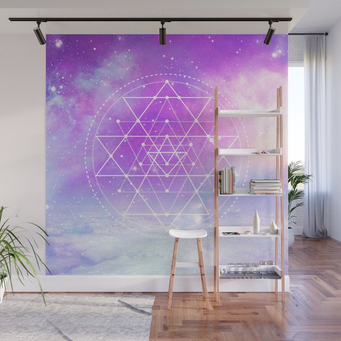 Sacred Geometry (Sri Yantra) Wall Mural by Mandala Of Life | Society6