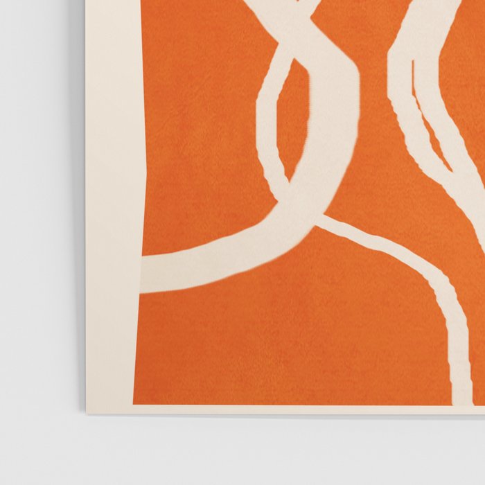 poster design orange