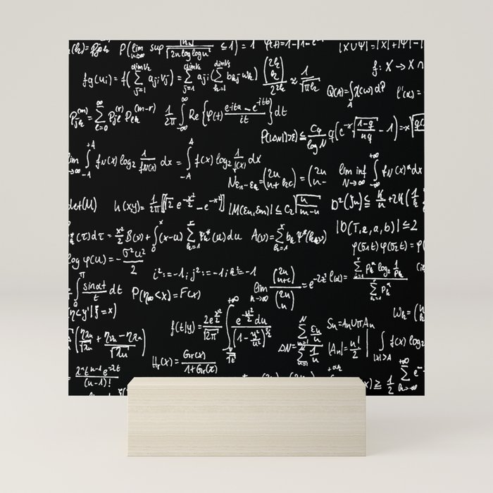 artwork using math equations