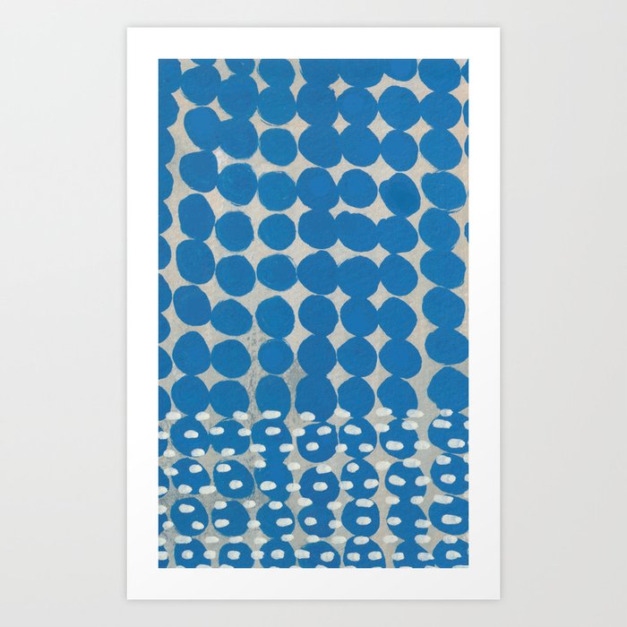 Dot and Dash Art Print by Galloway Design | Society6