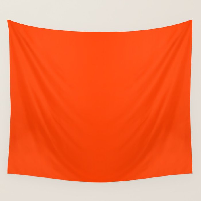 neon orange solid background
