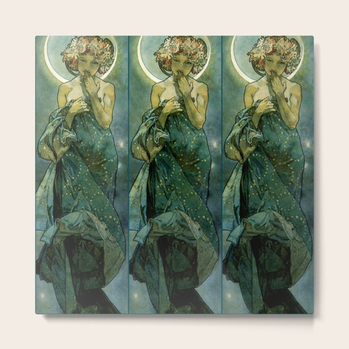 mucha moon print