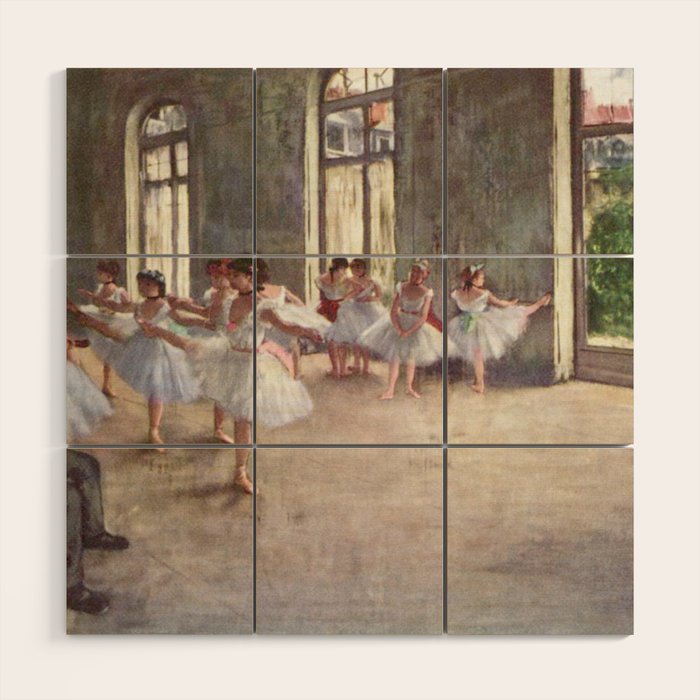 Ballet Rehearsal 1873 By Edgar Degas Reproduction by the Famous French ...