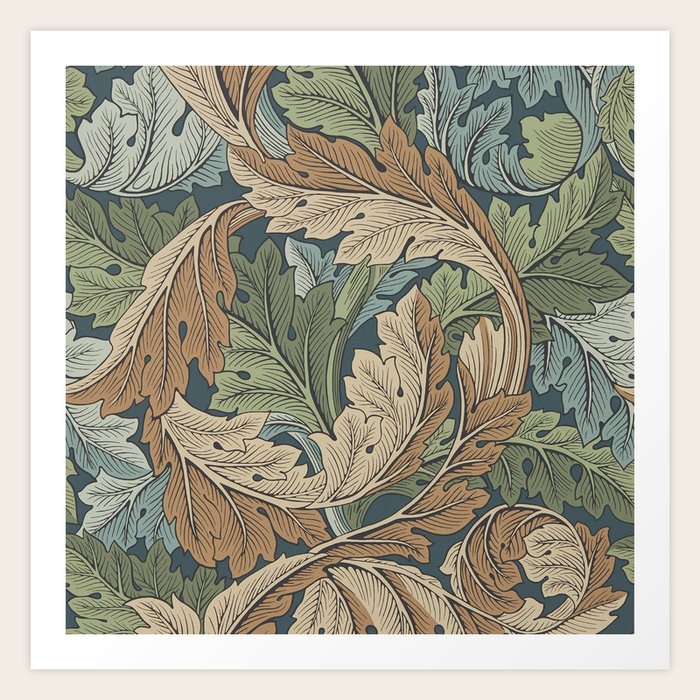 acanthus leaves patterns
