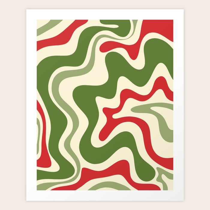 retro christmas pattern