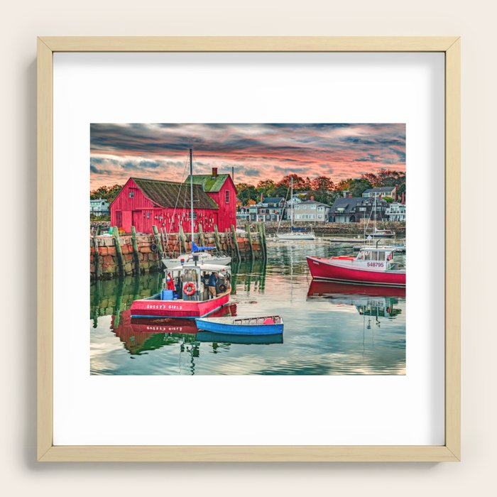 Harbor Fishing Art