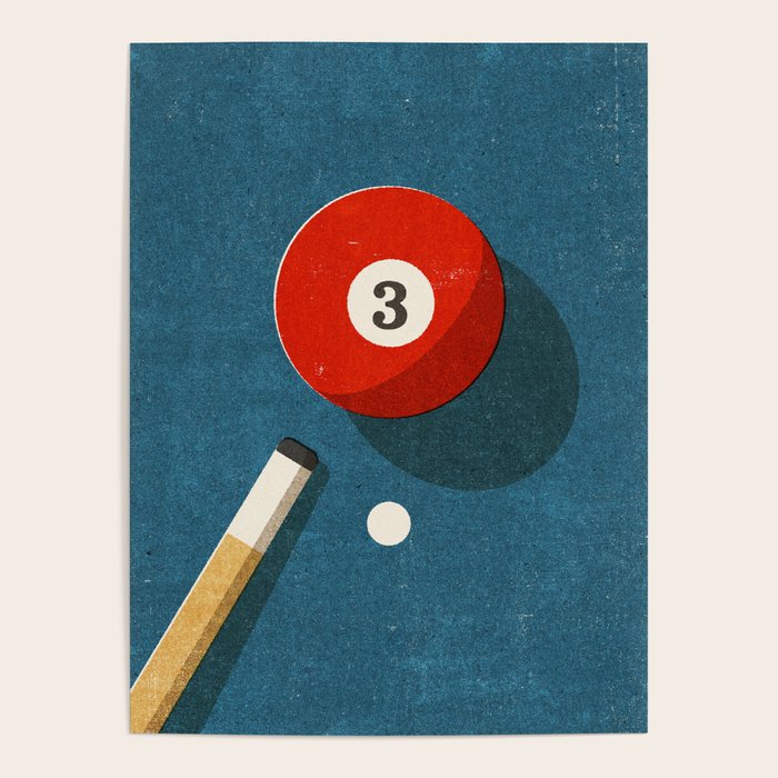 billiards poster background