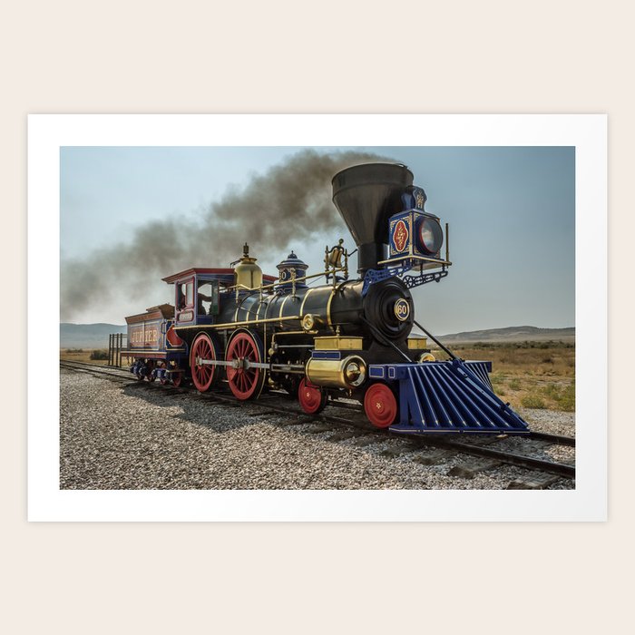 Transcontinental Railroad Train Jupiter