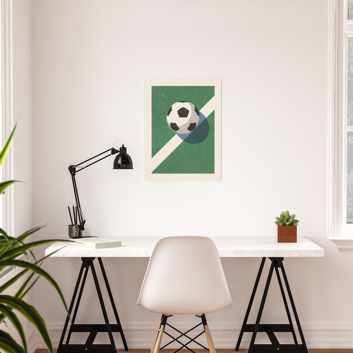 soccer wall poster