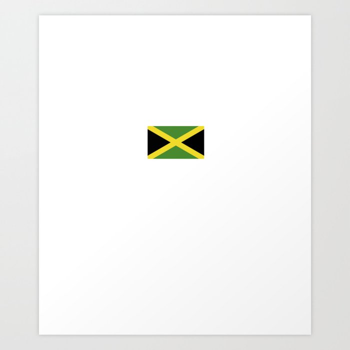 Rastafarian And Jamaican Flag Flag